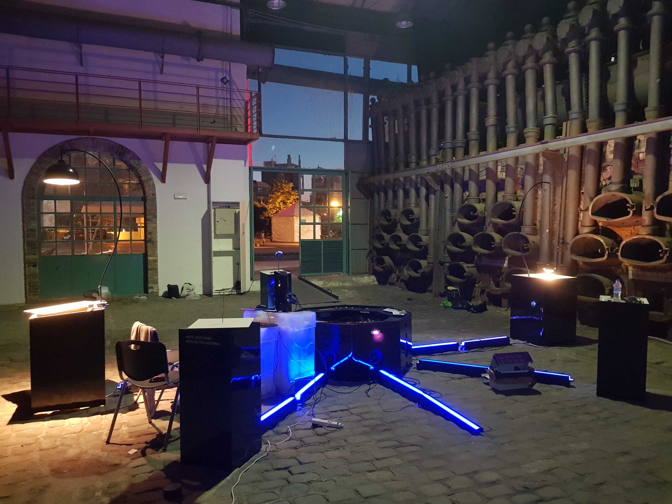 How to create a music installation